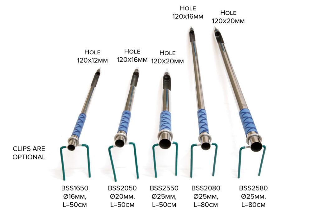 Stainless steel bag samplers (BSS) - Technotest